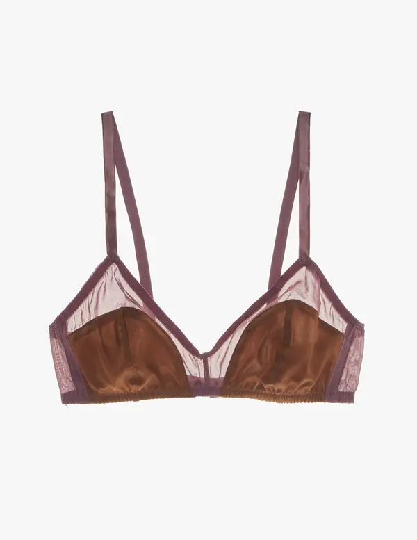 Araks Beatrice Bralette Noisette - Blue