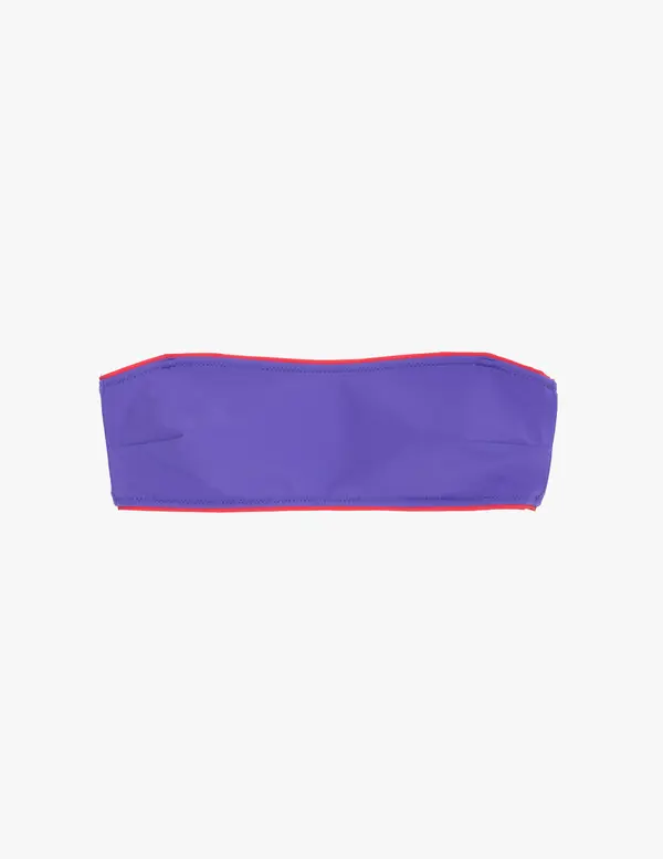 Araks Lei Bandeau Bikini Top - Purple