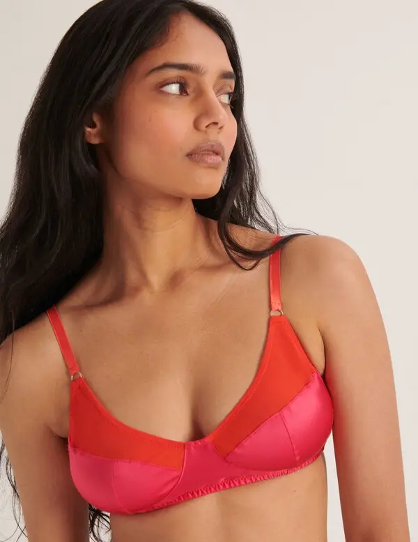 Araks Willow Bralette Hibiscus - Orange