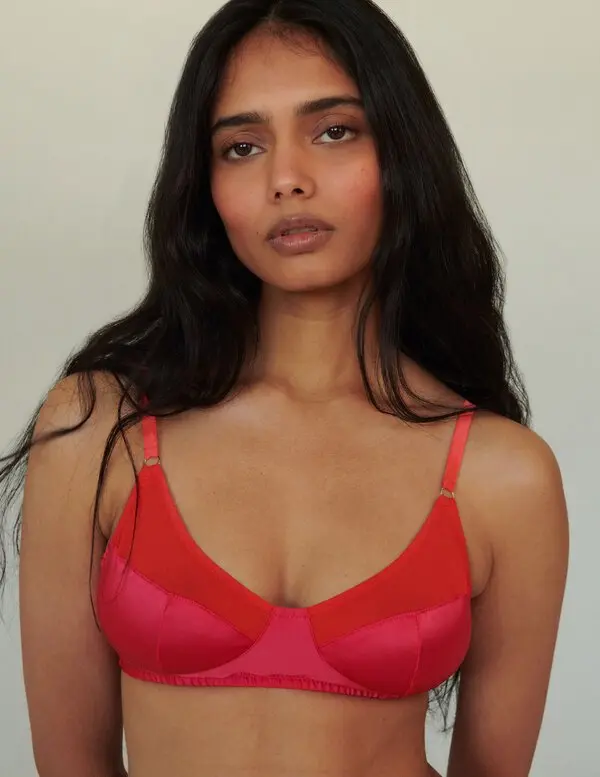 Araks Willow Bralette Hibiscus - Orange