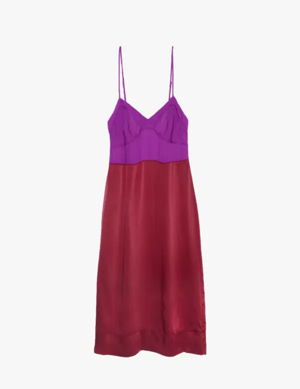 Araks Ingrid Slip Dress - Purple