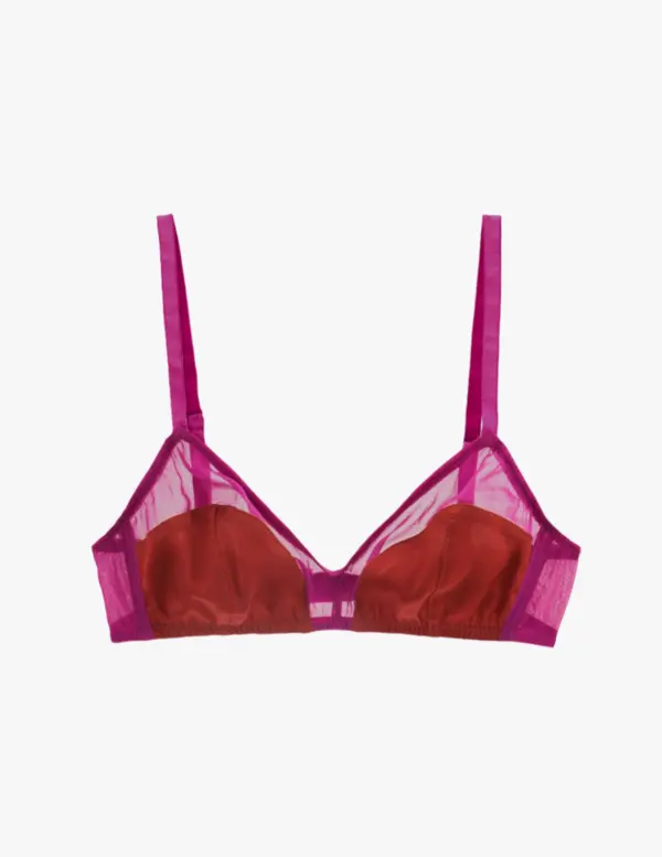Araks Beatrice Bralette Berry Sangria - Red
