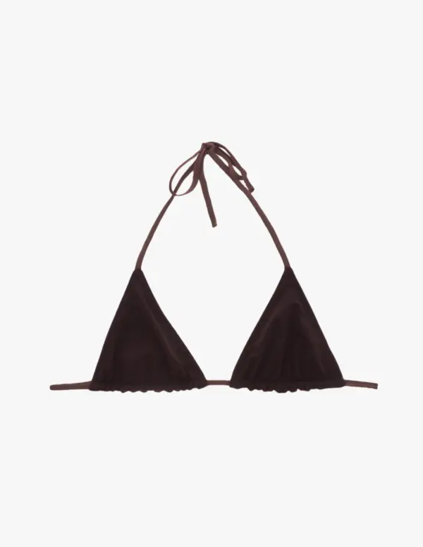 Araks Nelle Triangle Bikini Top - Walnut