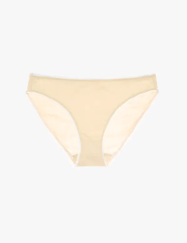 Araks Isabella Crochet Trim Panty - Undyed