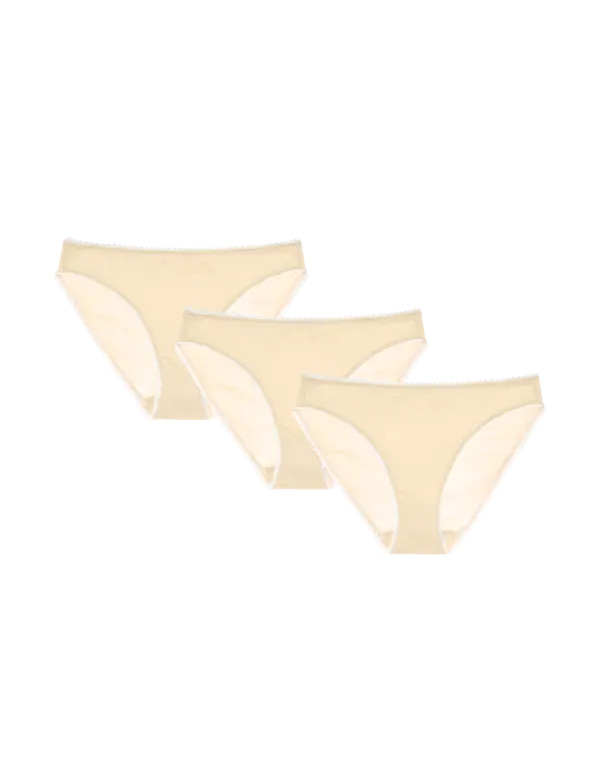 Araks Isabella Crochet Trim Panty - Undyed