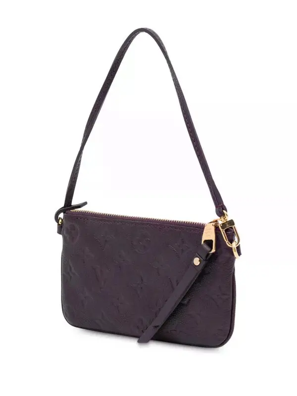 LOUIS VUITTON 2011 Monogram Empreinte Citadine Pochette - Purple