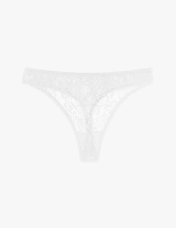 Araks Tine Thong - White
