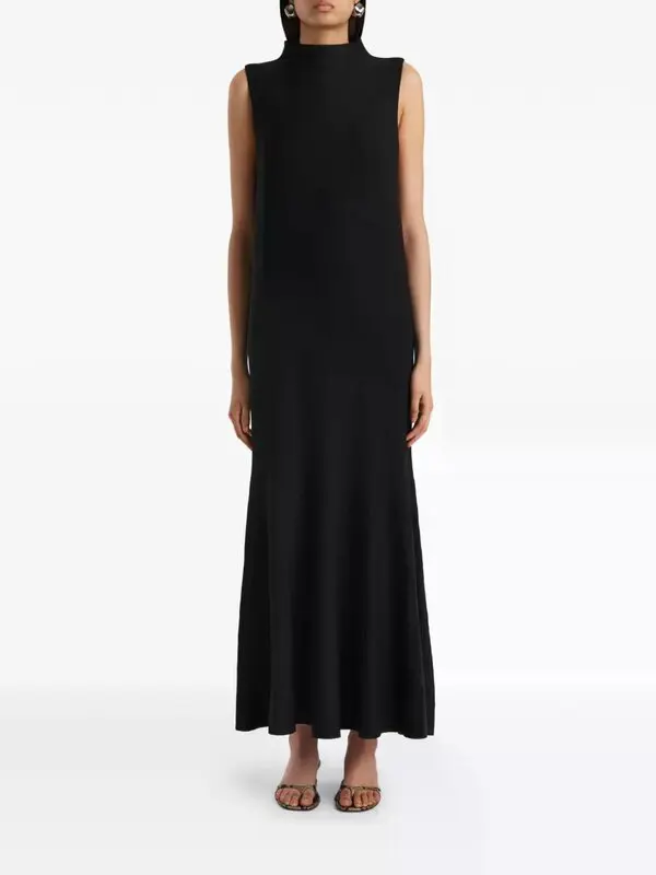 Khaite Margo Sleeveless Dress - Black