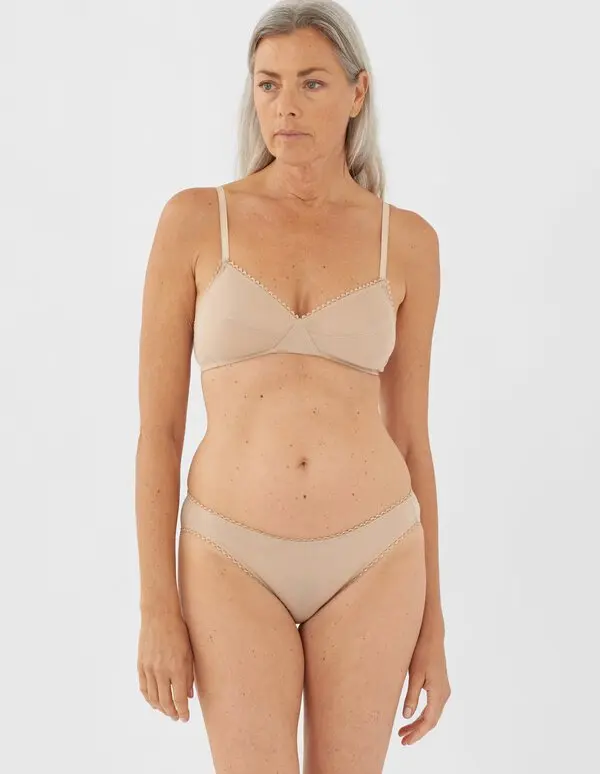 Araks Isabella Organic Cotton Panty - Nude