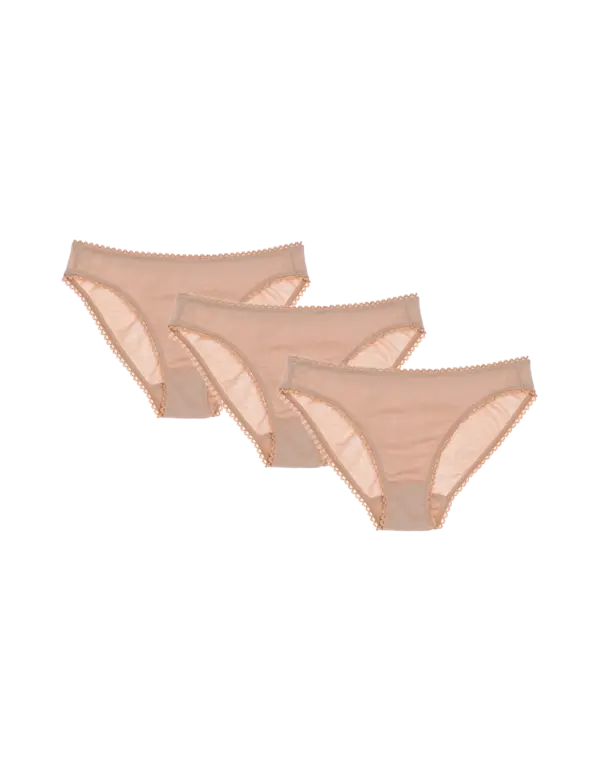 Araks Isabella Organic Cotton Panty - Nude