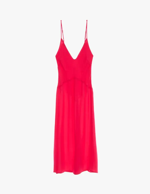 Araks Cadel Slip Dress - Red