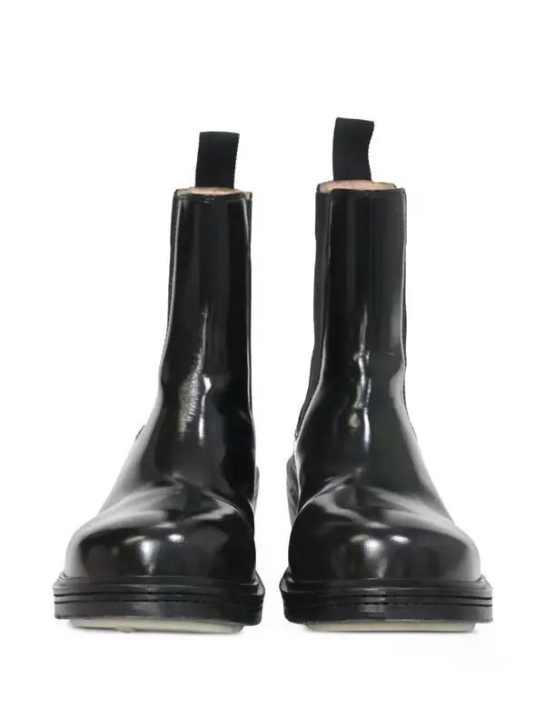 Bottega Veneta Leather Chelsea Boots