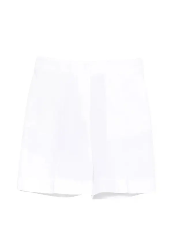Eleventy Linen Shorts - White