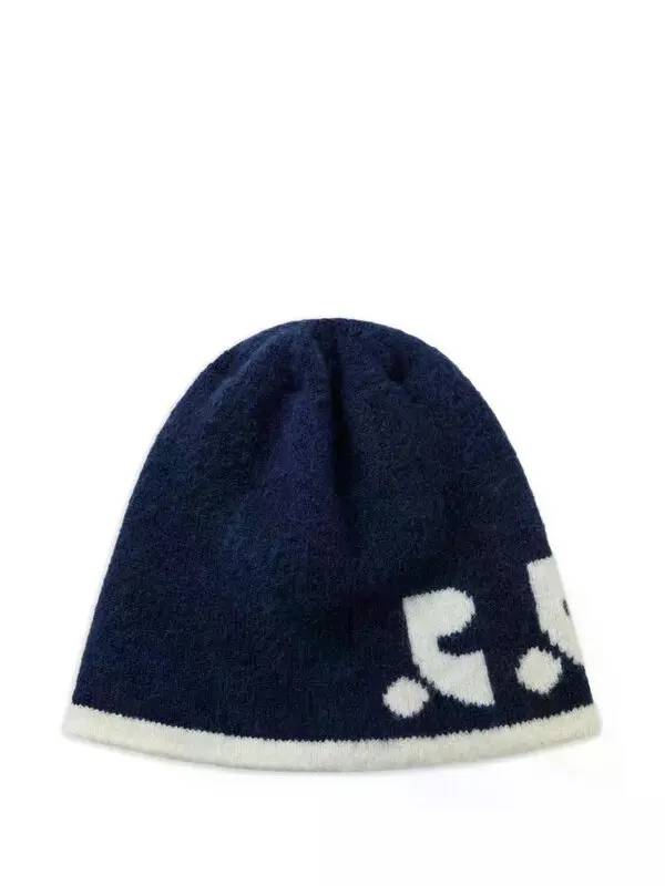 REST&RECREATION Reversible Knit Beanie - Blue