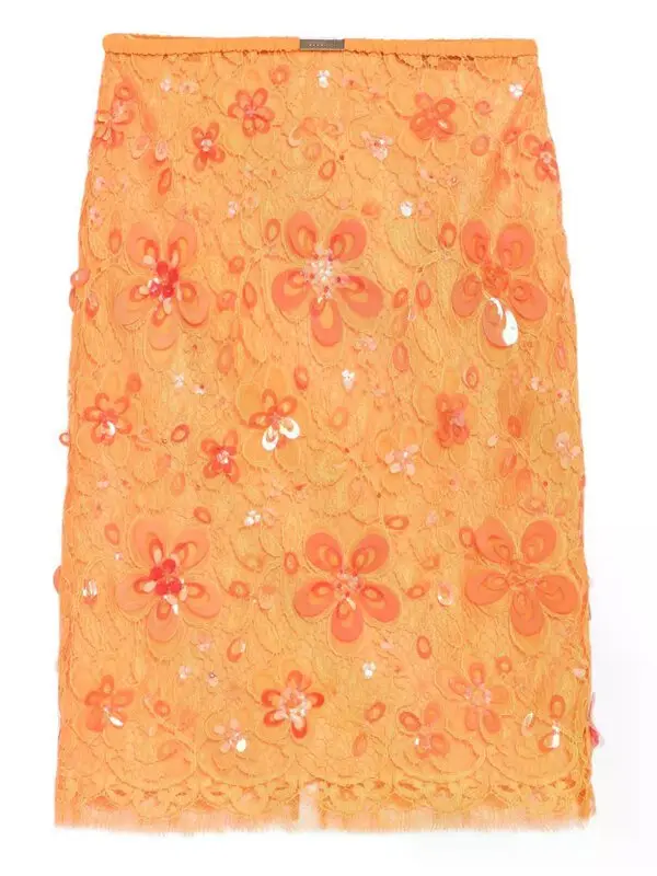 Gucci Sequin-embellished Midi Skirt
