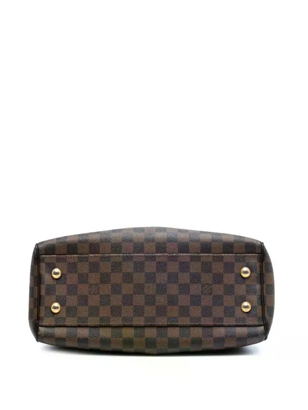 LOUIS VUITTON 2009 Damier Ebene Trevi Pm Satchel