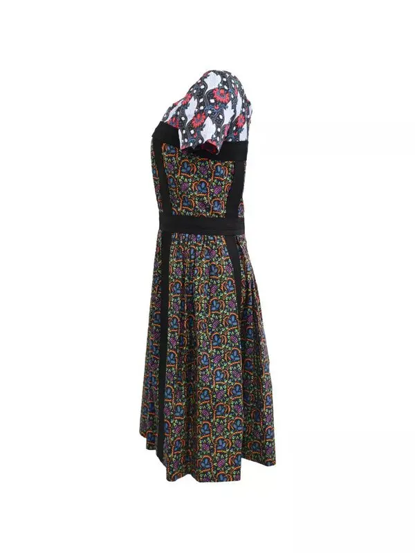 Prada Printed Midi Dress