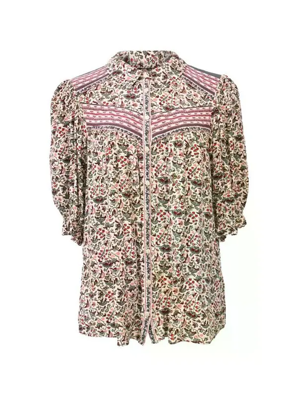 Ba&sh Floral-print Mel Blouse