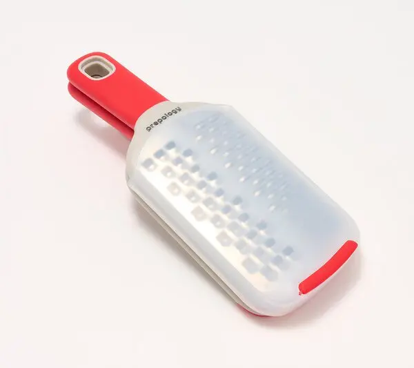 PREPOLOGY Dual 4 Blade Grater W/ Catch Bin Sheath