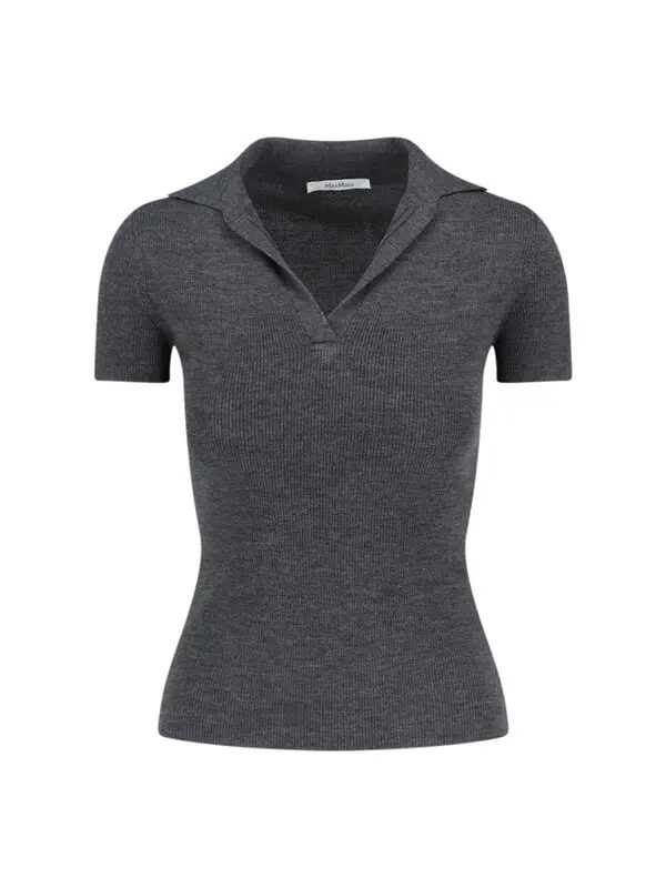 Max Mara Albero Polo Shirt - Gray