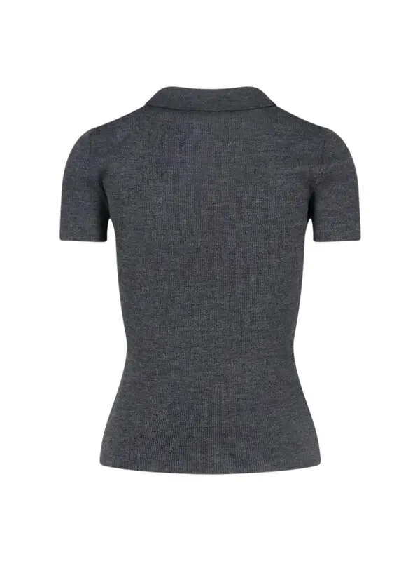 Max Mara Albero Polo Shirt - Gray