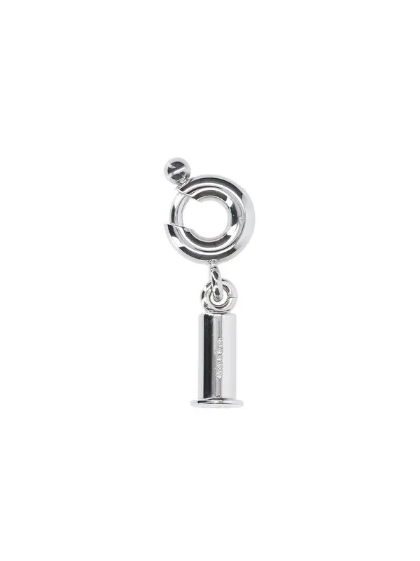 Loewe Anagram Keychain Charm - Silver
