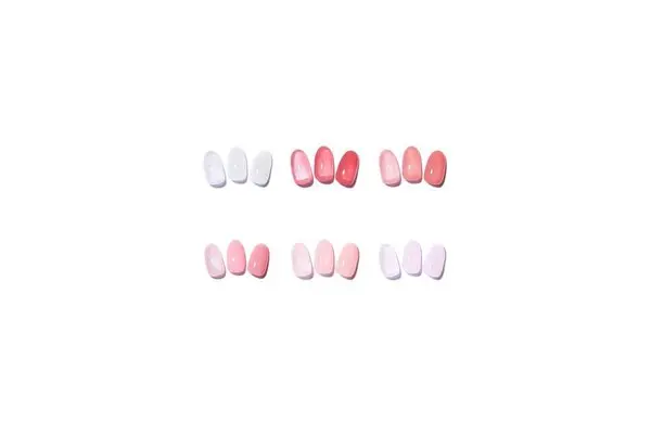 BEETLES Nude Gel Nail Polish Set 6 Colors