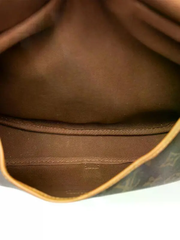 LOUIS VUITTON 2004 Monogram Saumur 30 Crossbody Bag - Brown