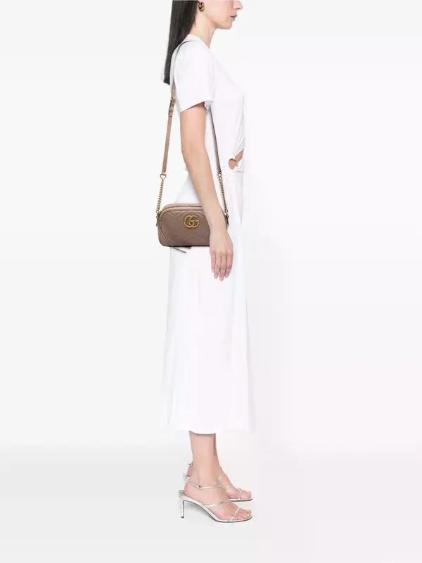 Gucci Gg Marmont Matelasse Small Crossbody Bag