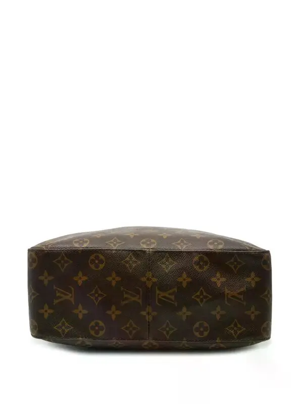 LOUIS VUITTON 2000 Monogram Looping Gm Shoulder Bag - Brown