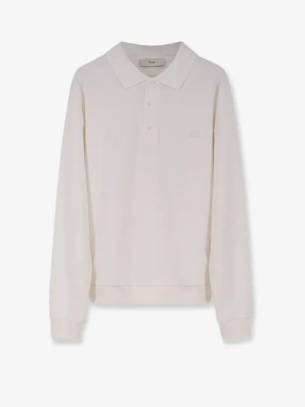 DUNST Polo Shirt With Logo Patch