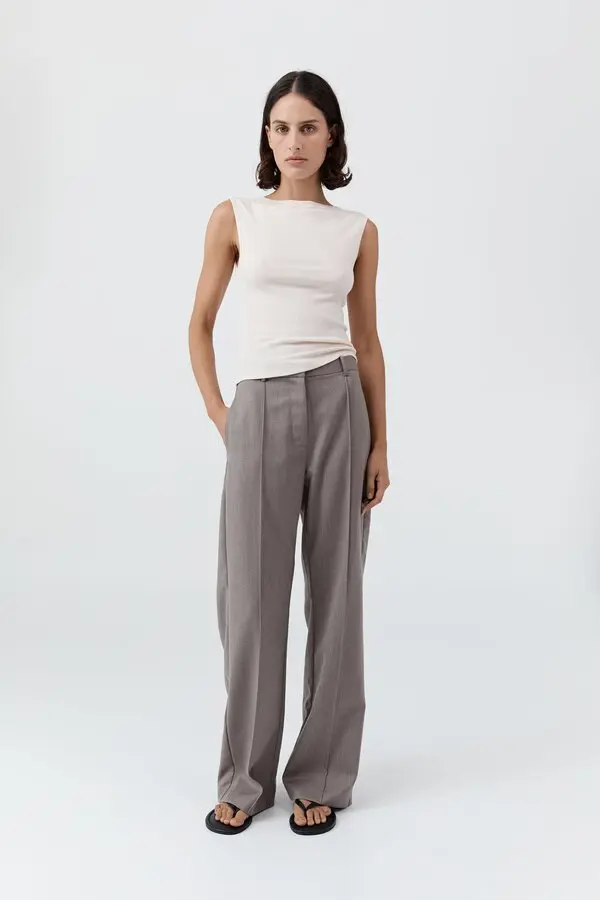 ST. AGNI Organic Cotton Ballerina Top