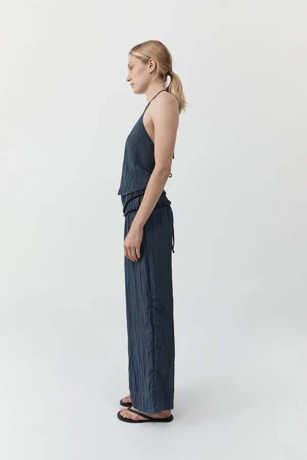 ST AGNI Crinkle Relaxed Pants
