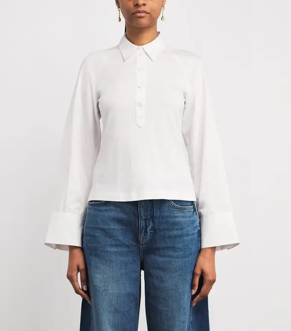 ME+EM Cotton Blend Layering Top