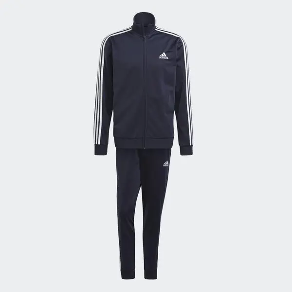 Adidas Essentials 3-stripes Track Suit Dark Blue - Legend Ink / White