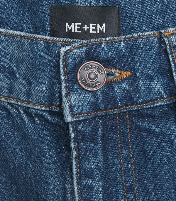 ME+EM Cropped Straight Leg Jeans