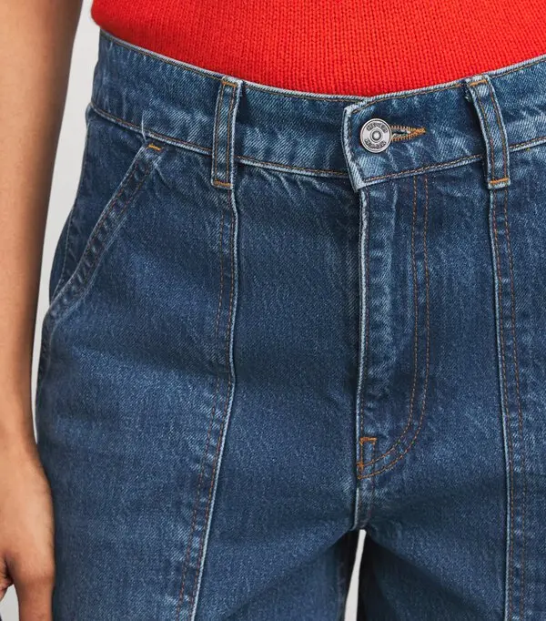 ME+EM Cropped Straight Leg Jeans