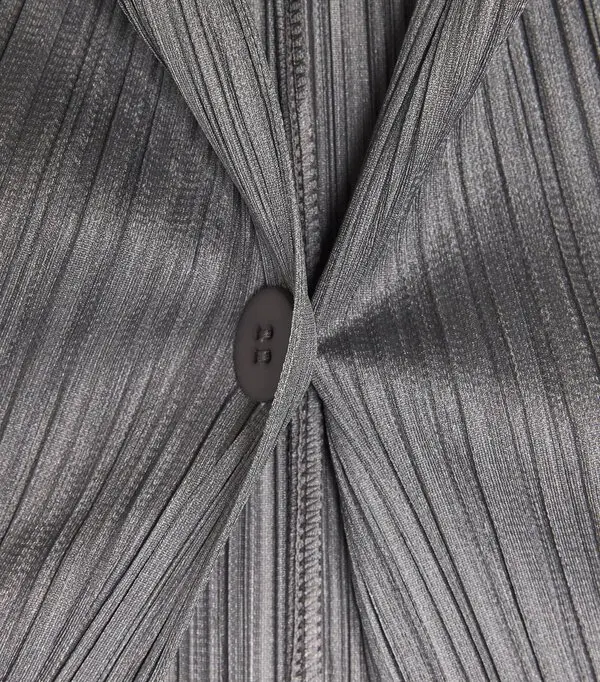 Issey Miyake Skyline A-line Coat - Grey