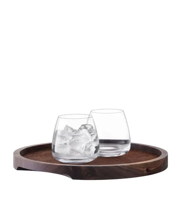 LSA INTERNATIONAL Walnut City Serving Tray