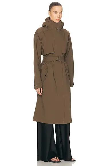 The Upside James Hooded Trench Coat