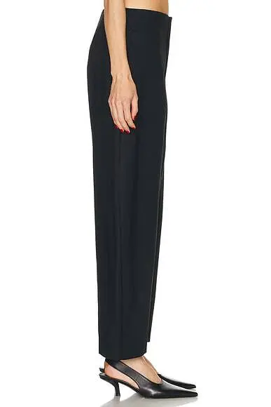 EAVES Sculptural Compact Suiting Ankle Pant