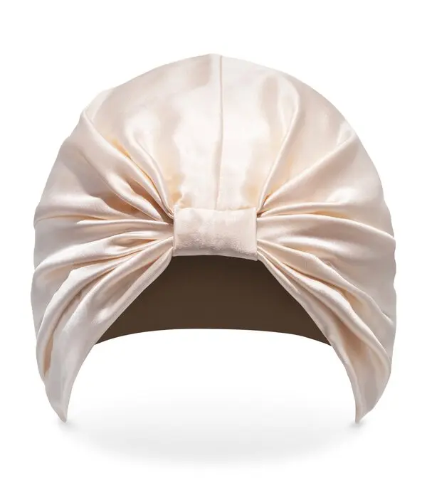 SILKE LONDON Mulberry Silk Hair Wrap - Gold