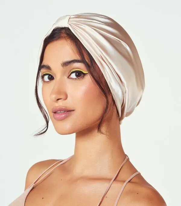 SILKE LONDON Mulberry Silk Hair Bonnet - Gold