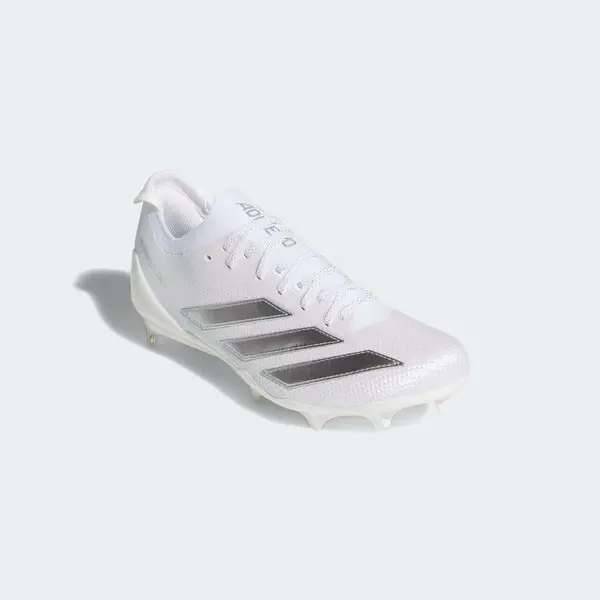 Adidas Adizero Electric+ Ii Football Cleats - Cloud White / Cloud White / Silver Metallic