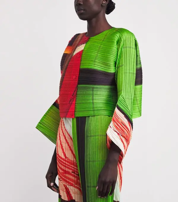 Issey Miyake City Collage Cardigan