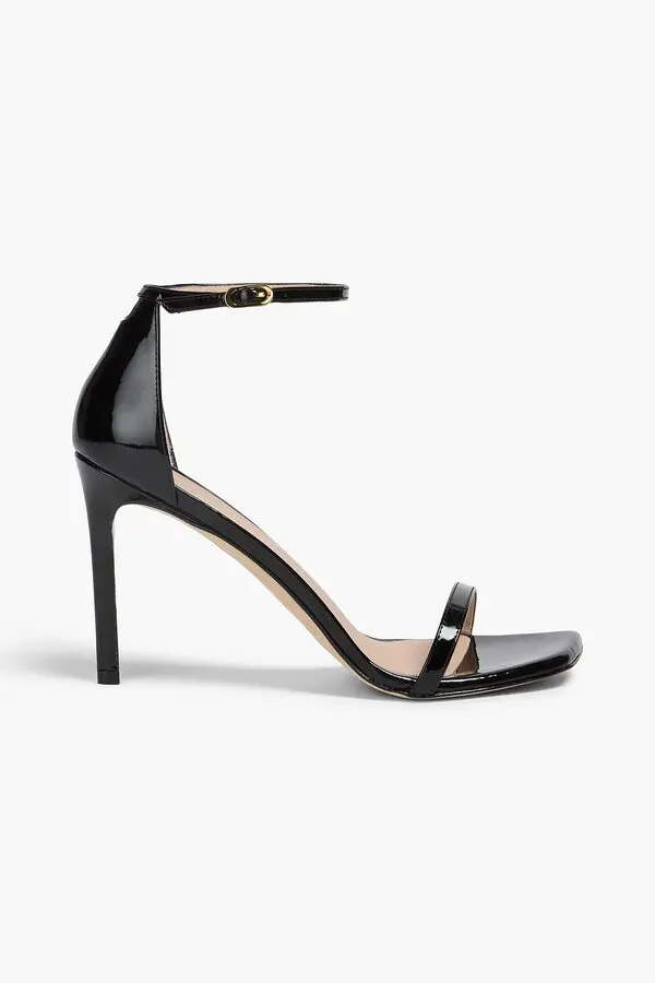 STUART WEITZMAN Amelina 95 Patent-leather Sandals
