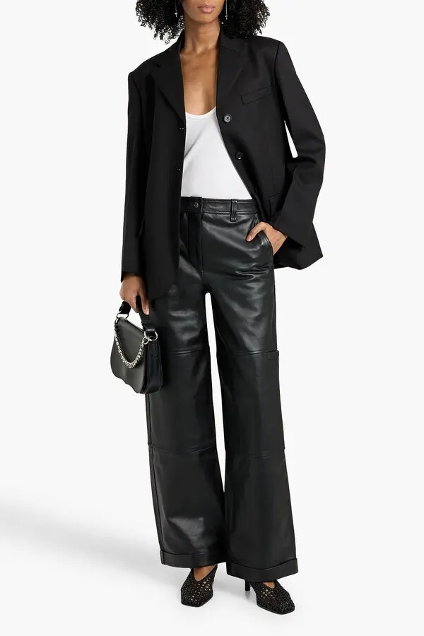 Proenza Schouler Archer Wool-blend Twill Blazer