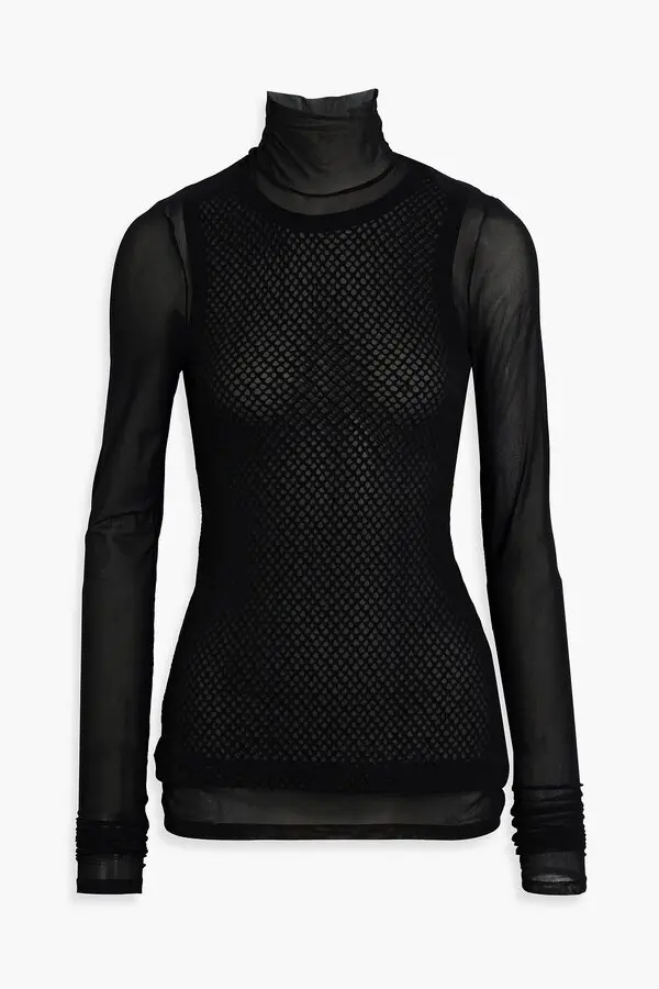 Proenza Schouler Stretch-jersey Turtleneck Top