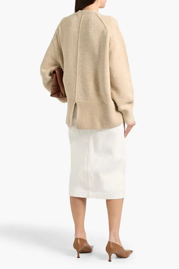 Proenza Schouler Kellen Knitted Sweater - Beige