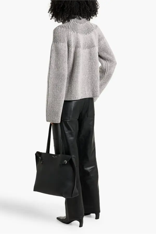 Proenza Schouler Brynn Ribbed-knit Turtleneck Sweater